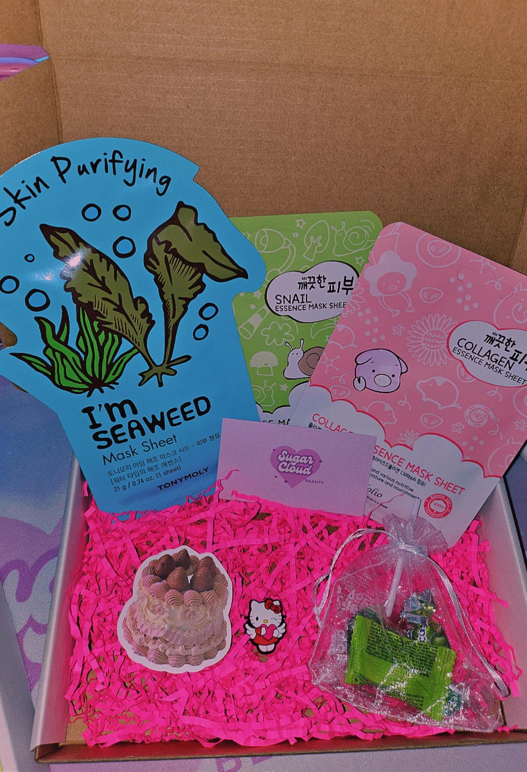MYSTERY Sheet Mask Bundle of Three Gift SKINCARE Box - Etsy