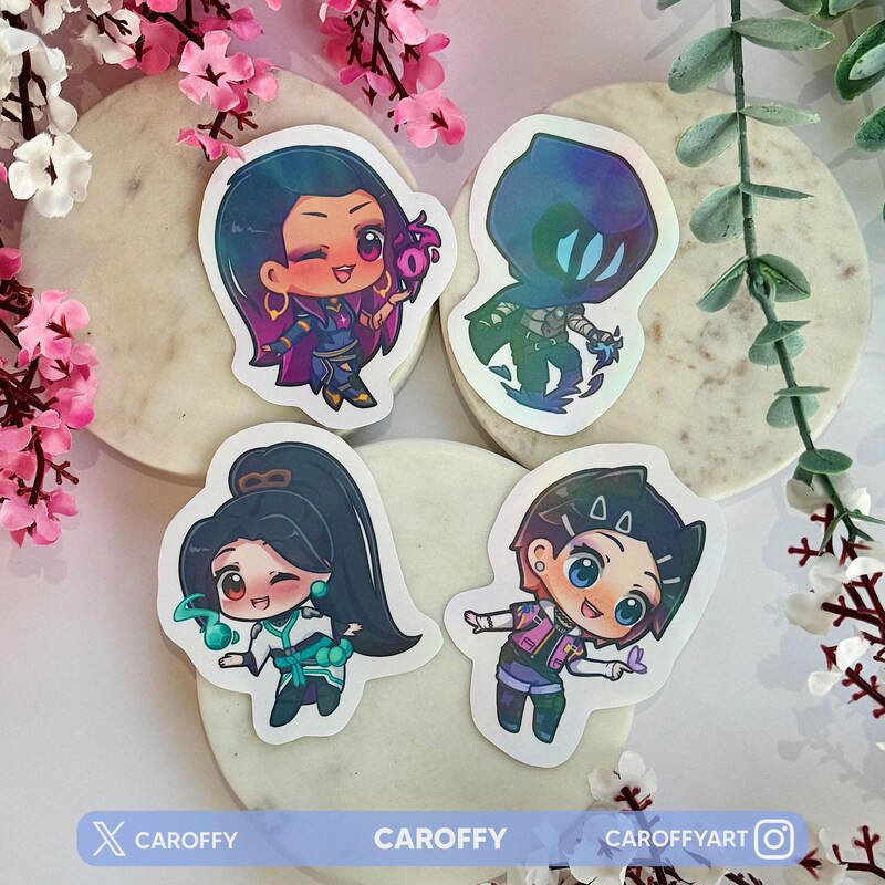 Valorant Stickers - Etsy