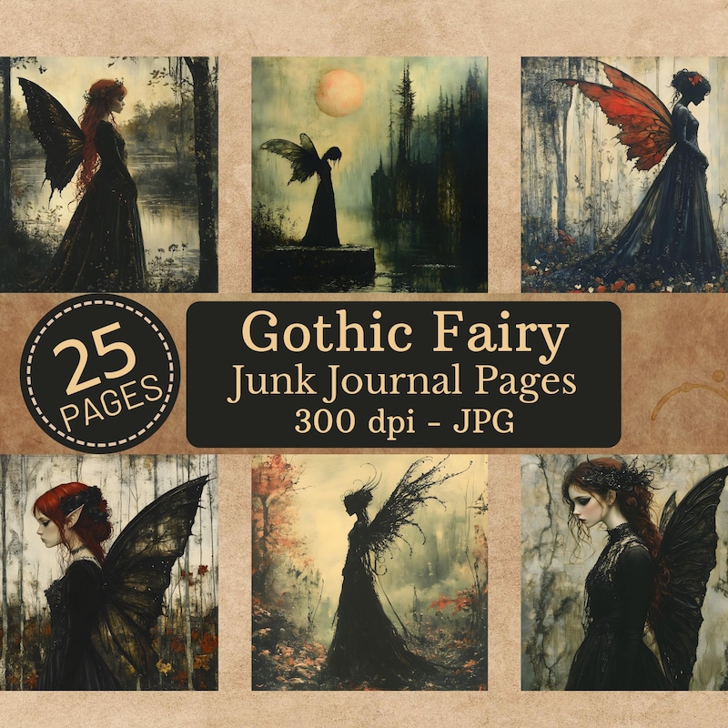 Gothic Drawing Pages - Etsy