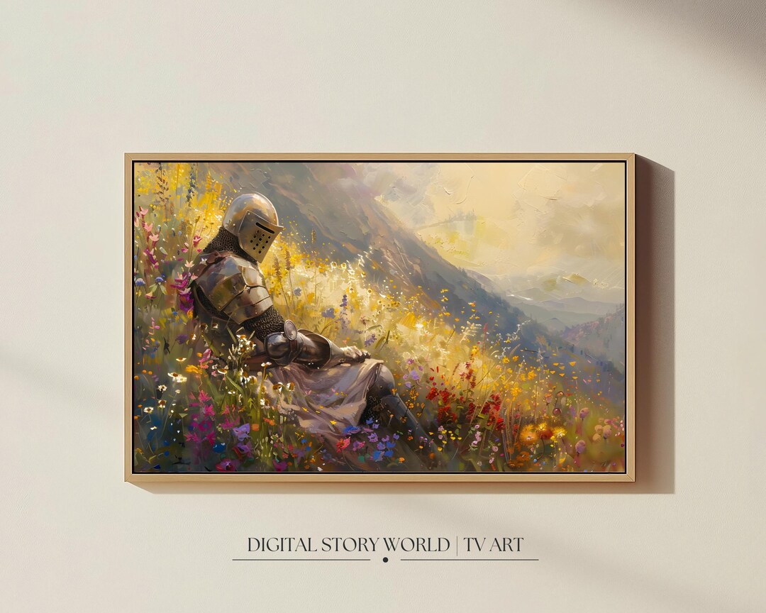 Alone Knight Art I Spring Knight TV Art I Floral Knight TV Art I ...