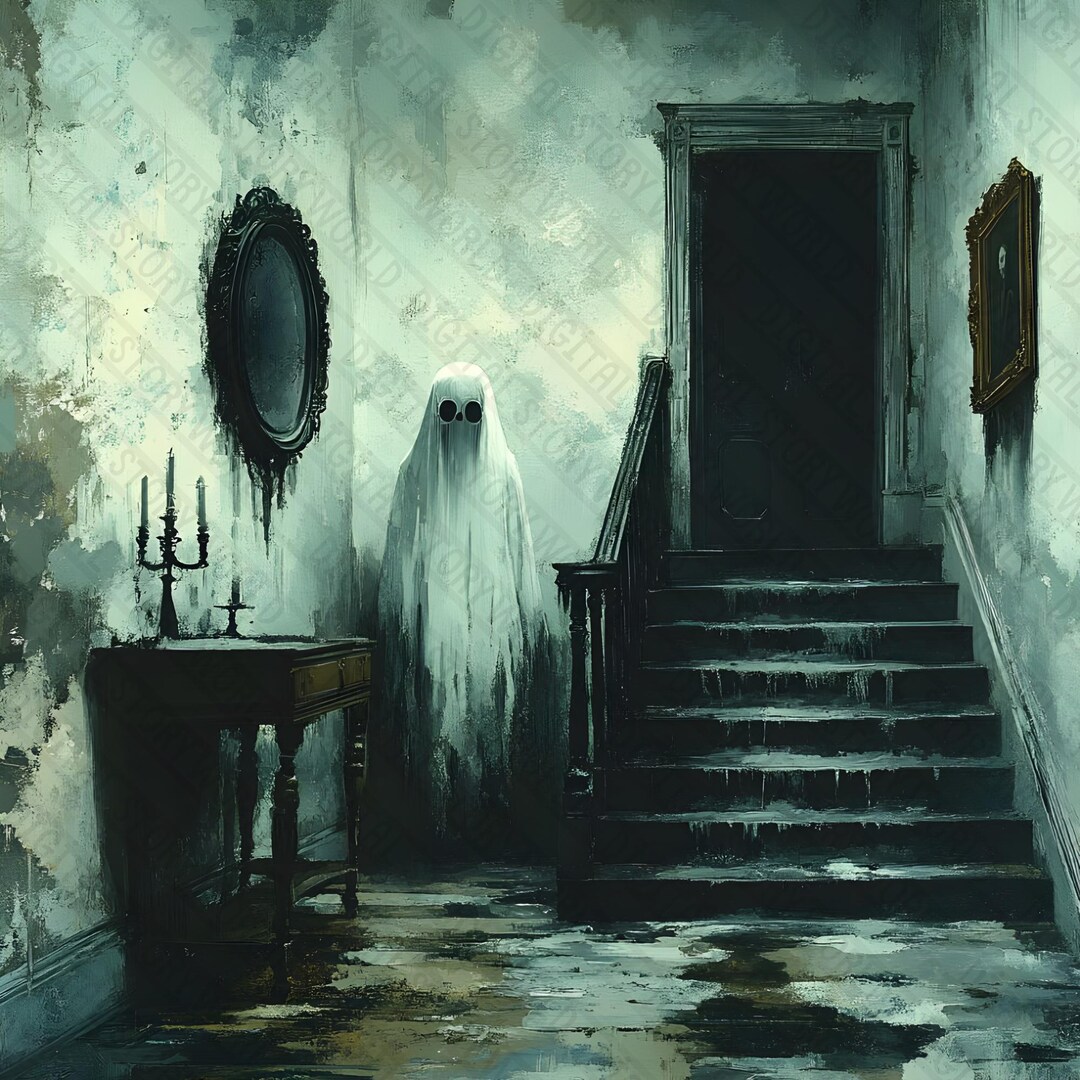 10 Spooky Backgrounds Bizarre Digital Halloween Items, Digital Haunted ...