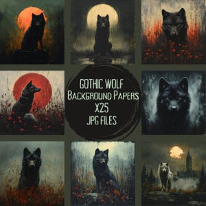 25 Vintage Backgrounds Mystical Digital Halloween Elements, Digital ...