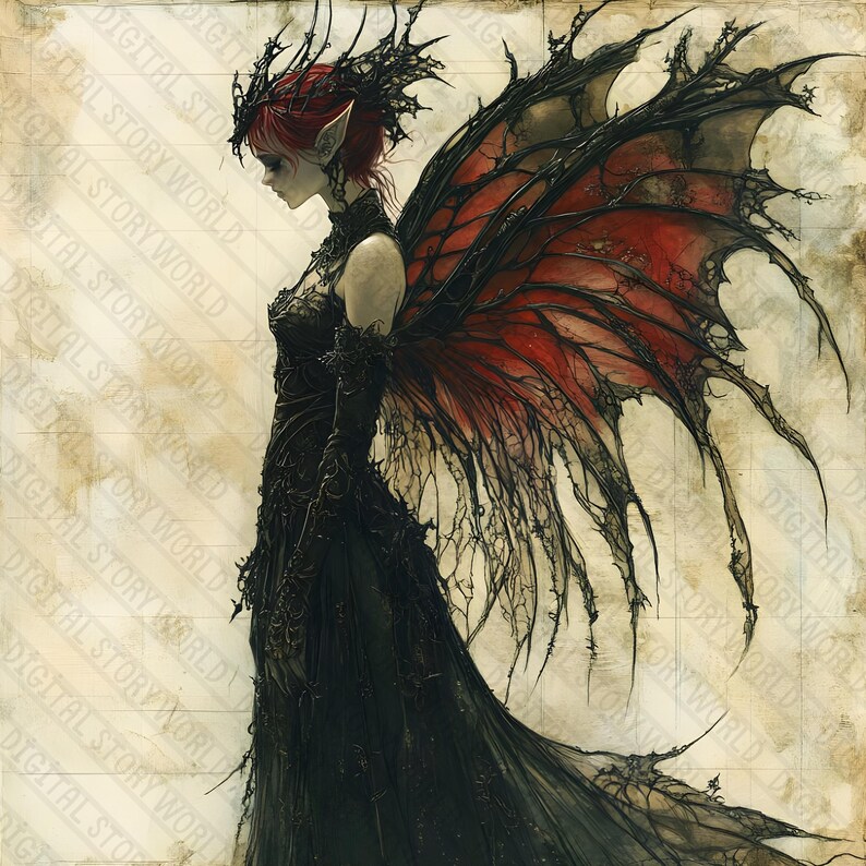 25 Vintage Backgrounds Mystical Digital Halloween Elements, Digital ...