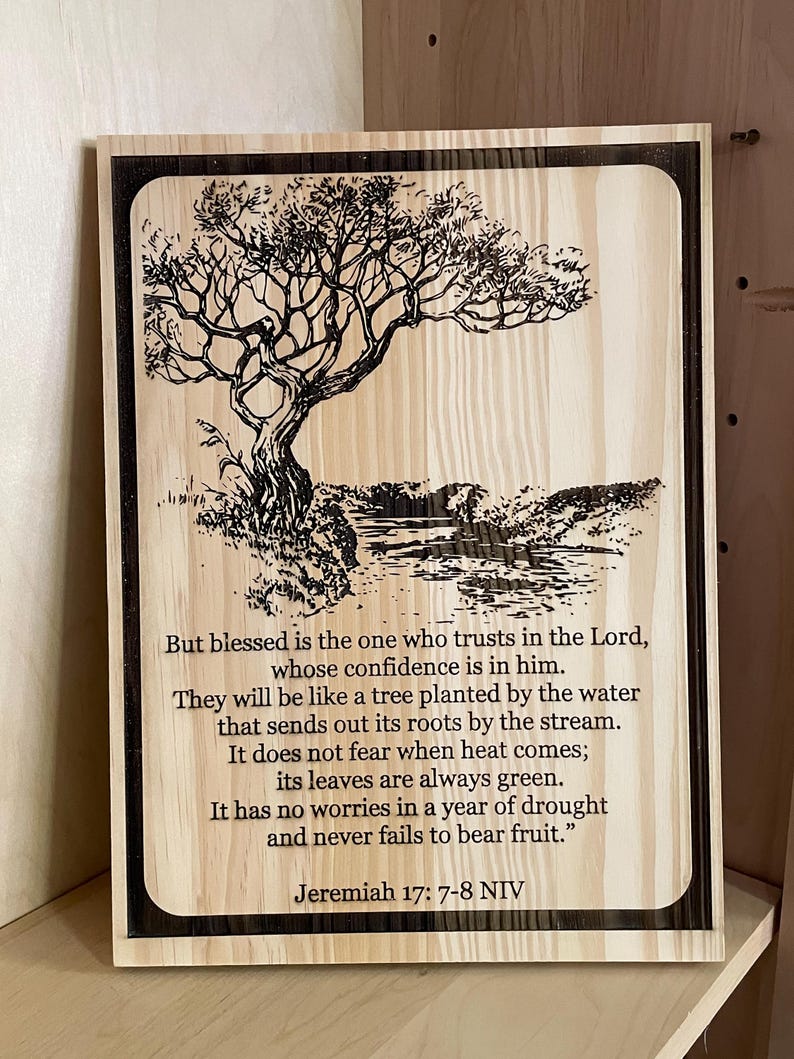 Religious Wooden Sign - Etsy