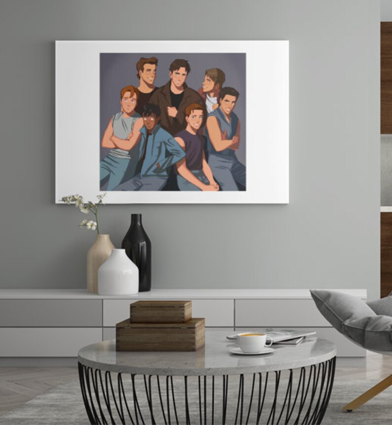 The Outsiders Digital Print - Etsy