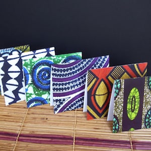 6 African Note Cards - Set C - Etsy