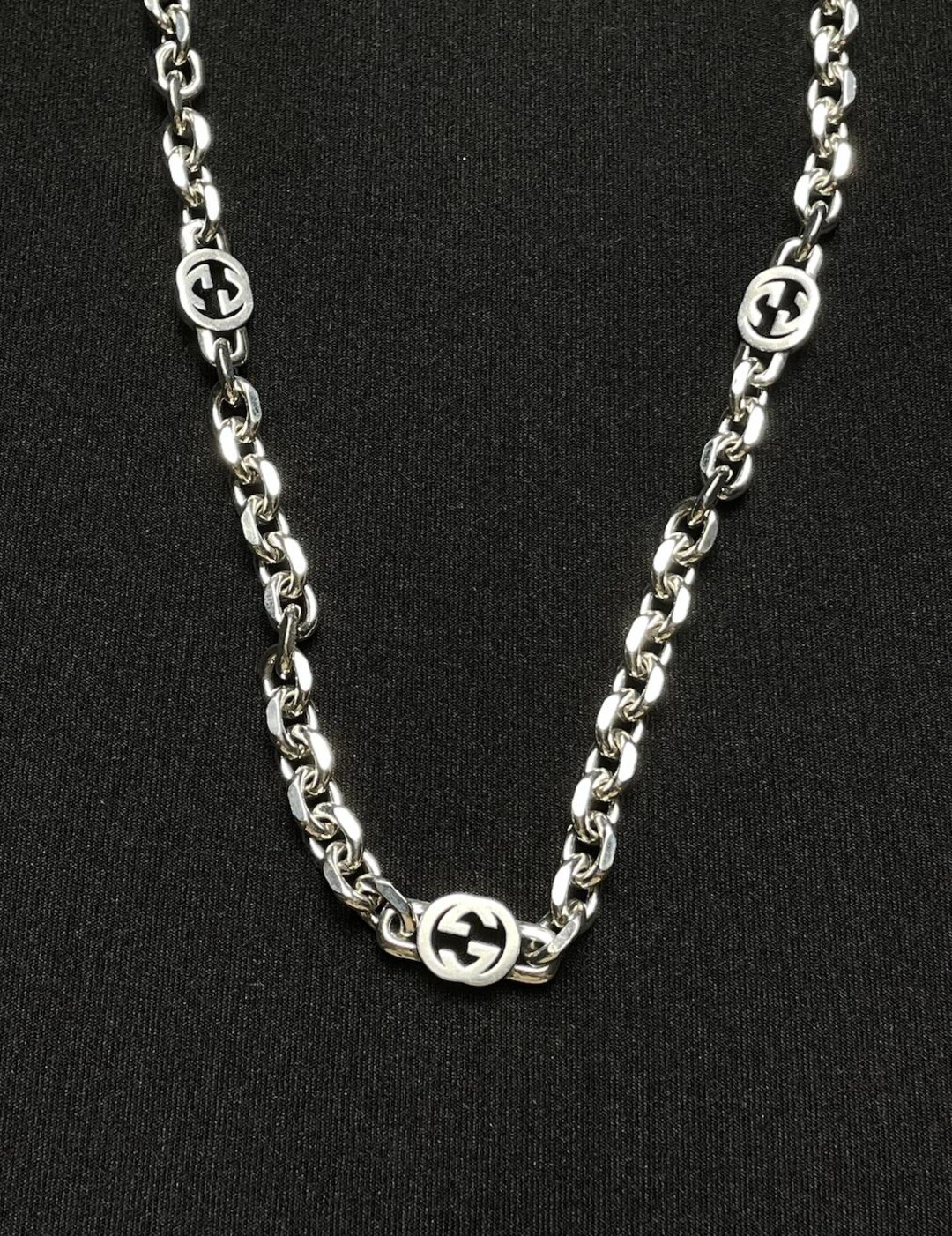 Vintage Chains Gucci Silver Rare Chains Gift 80s Vintage Retro Chains ...