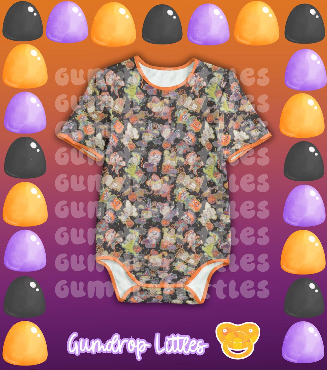 ABDL Halloween Ruggy Babies Onesie - Etsy