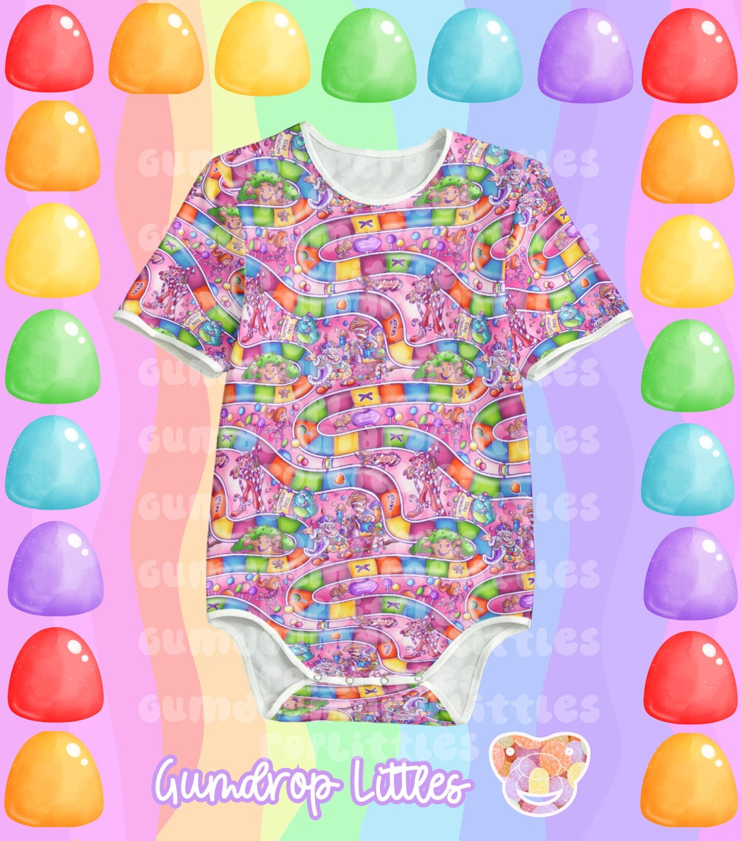 ABDL Candy Board Game Onesie - Etsy
