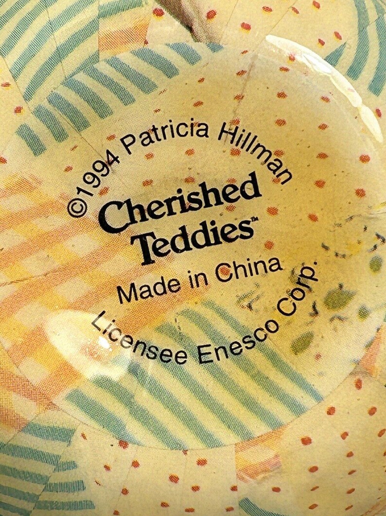 Vintage Cherished Teddies Nativity Scene *ENESCO* ‘94 Patricia Hillman ...