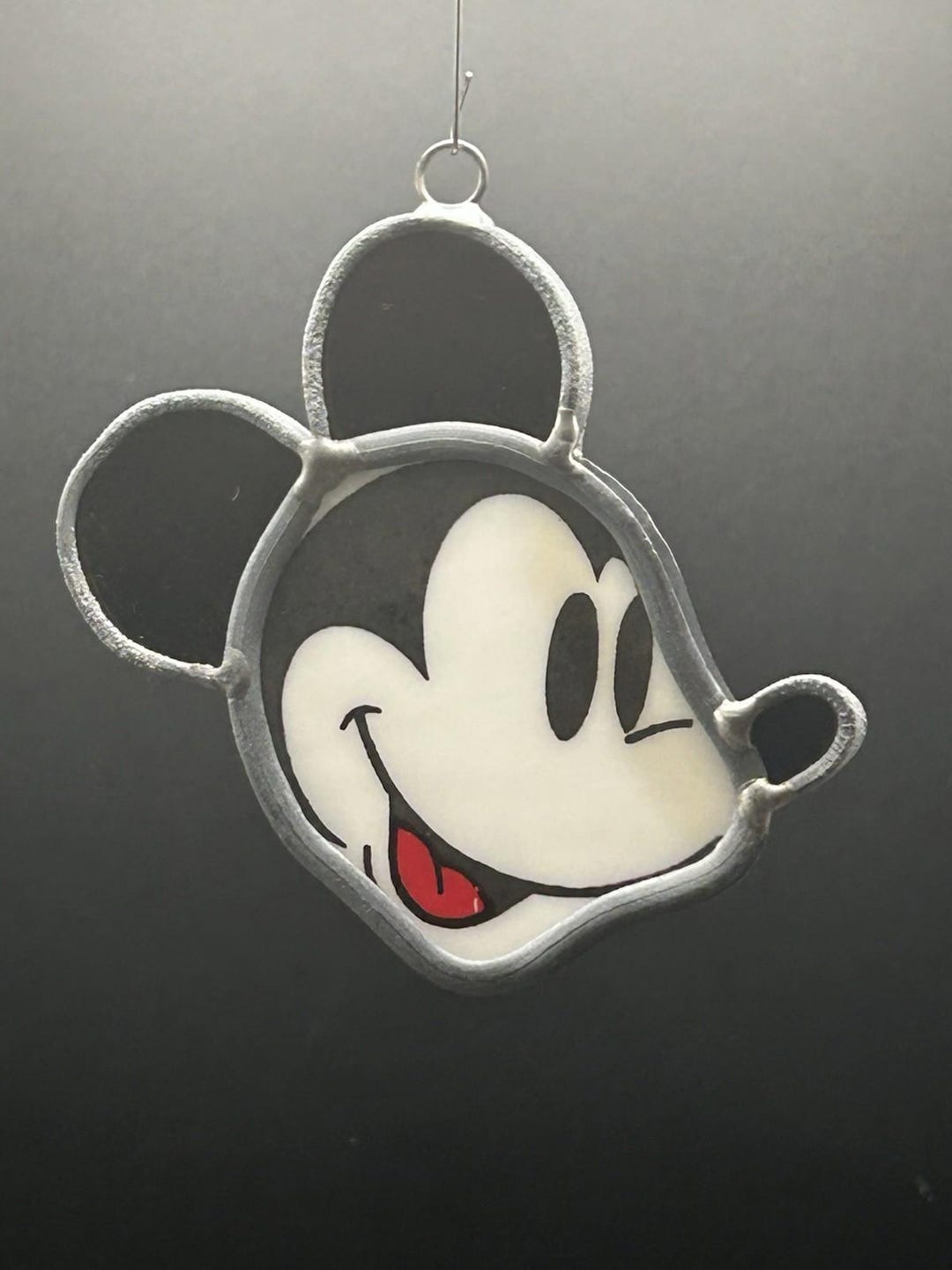 Mickey Mouse Stained Glass Walt Disney Sun Catcher - Etsy