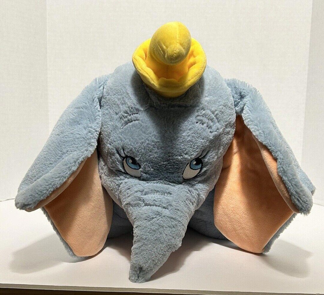 Disney Parks Dream Friend Sleeping Baby Dumbo 22" Plush Doll Pillow Pet ...