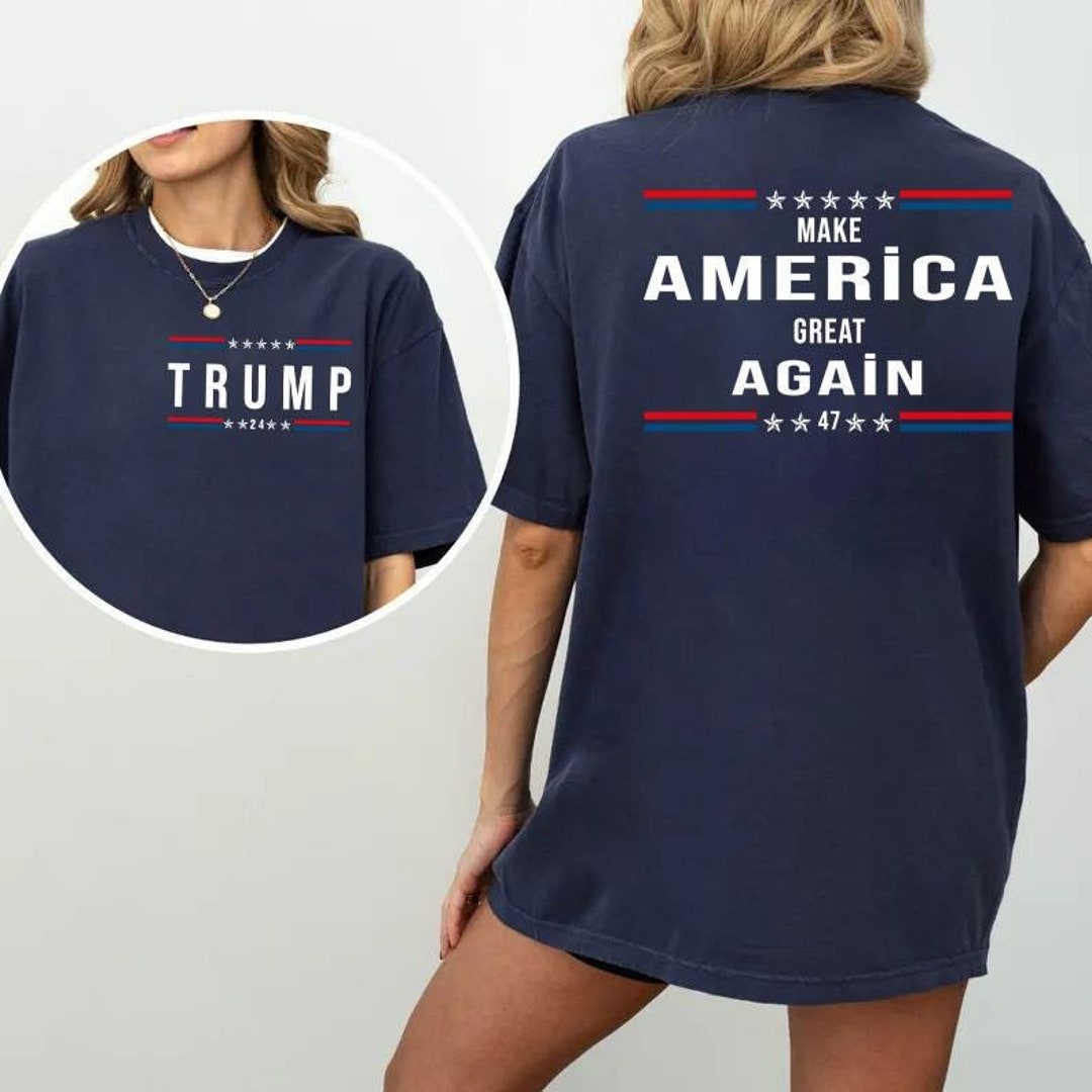 Funny Trump 2024 Shirt, Comfort Colors Daddy's Home Tee, Preppy MAGA ...