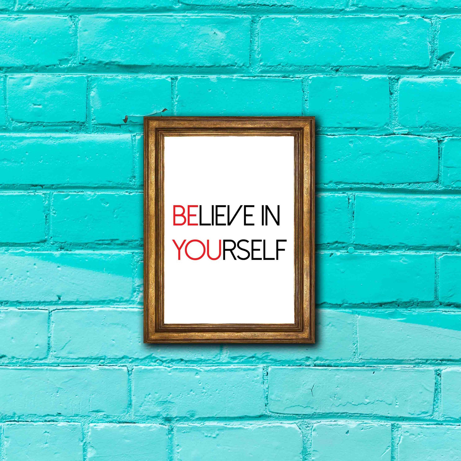 Believe in Yourself | Be You | Digital Download | SVG | PDF | JPG ...