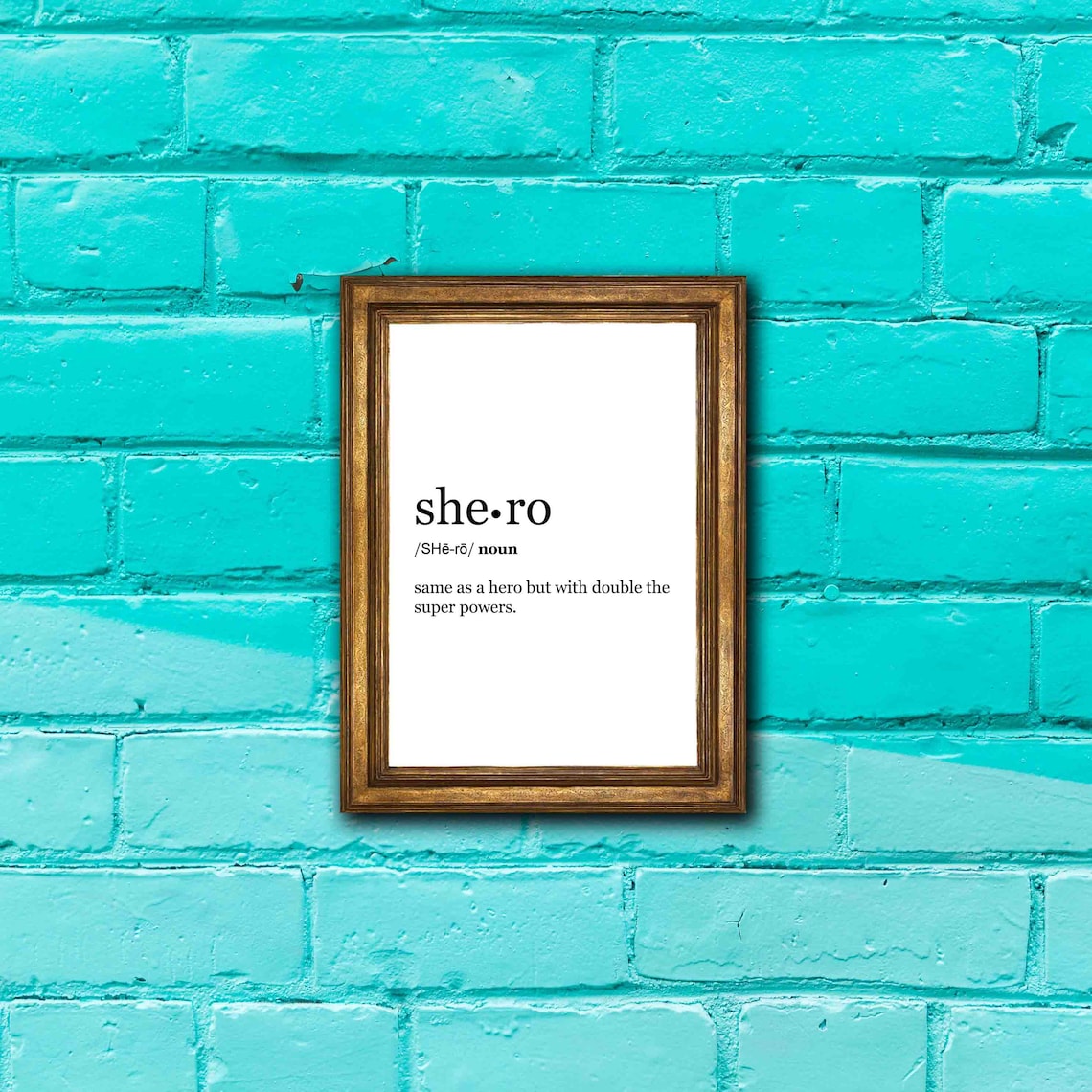 Shero Definition | Digital Download | SVG | PDF | JPG | Motivational ...