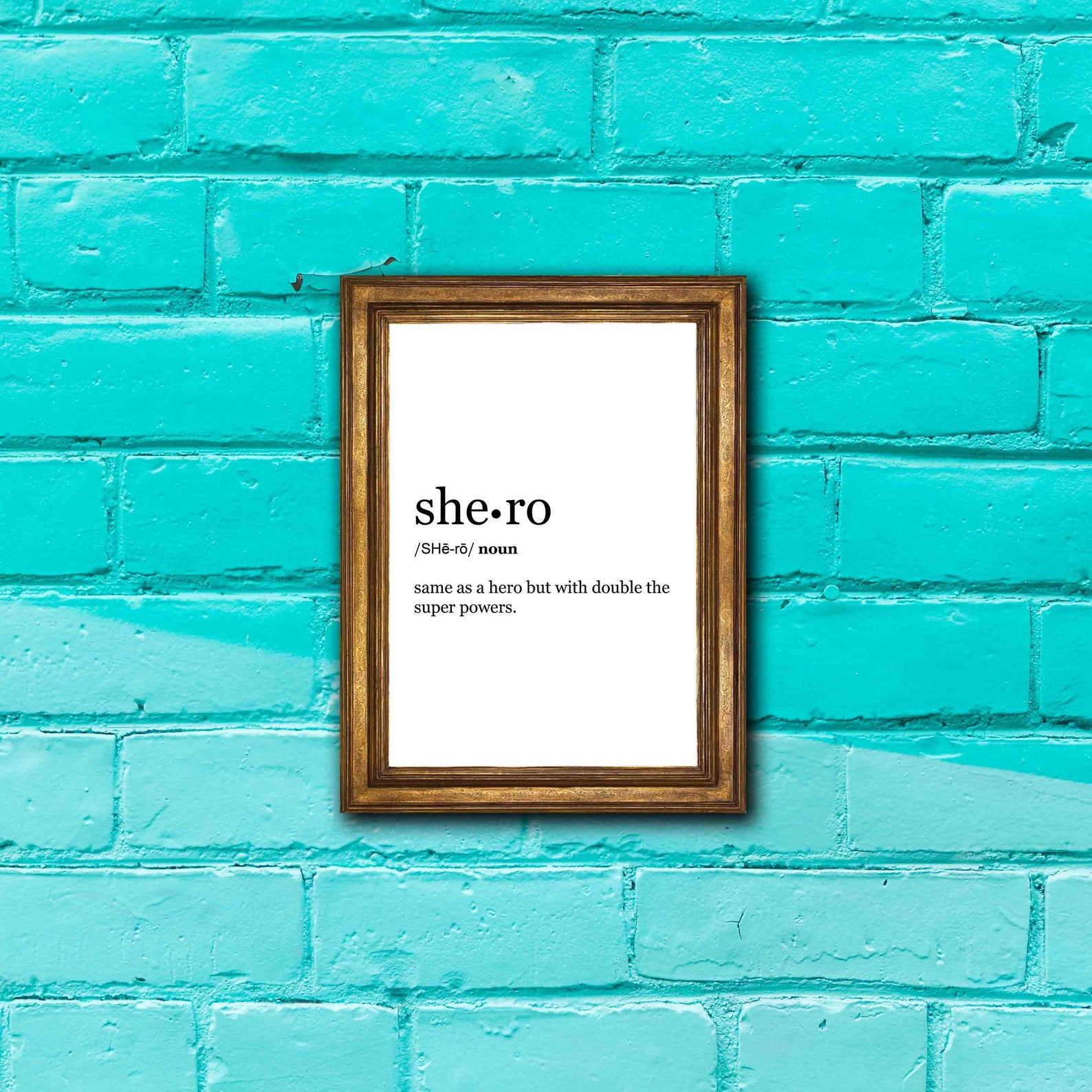 Shero Definition | Digital Download | SVG | PDF | JPG | Motivational ...