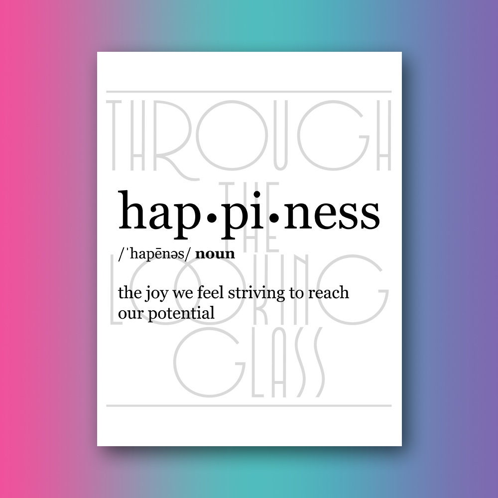 Happiness Definition Digital Download Greek Definition SVG PDF JPG Sign ...