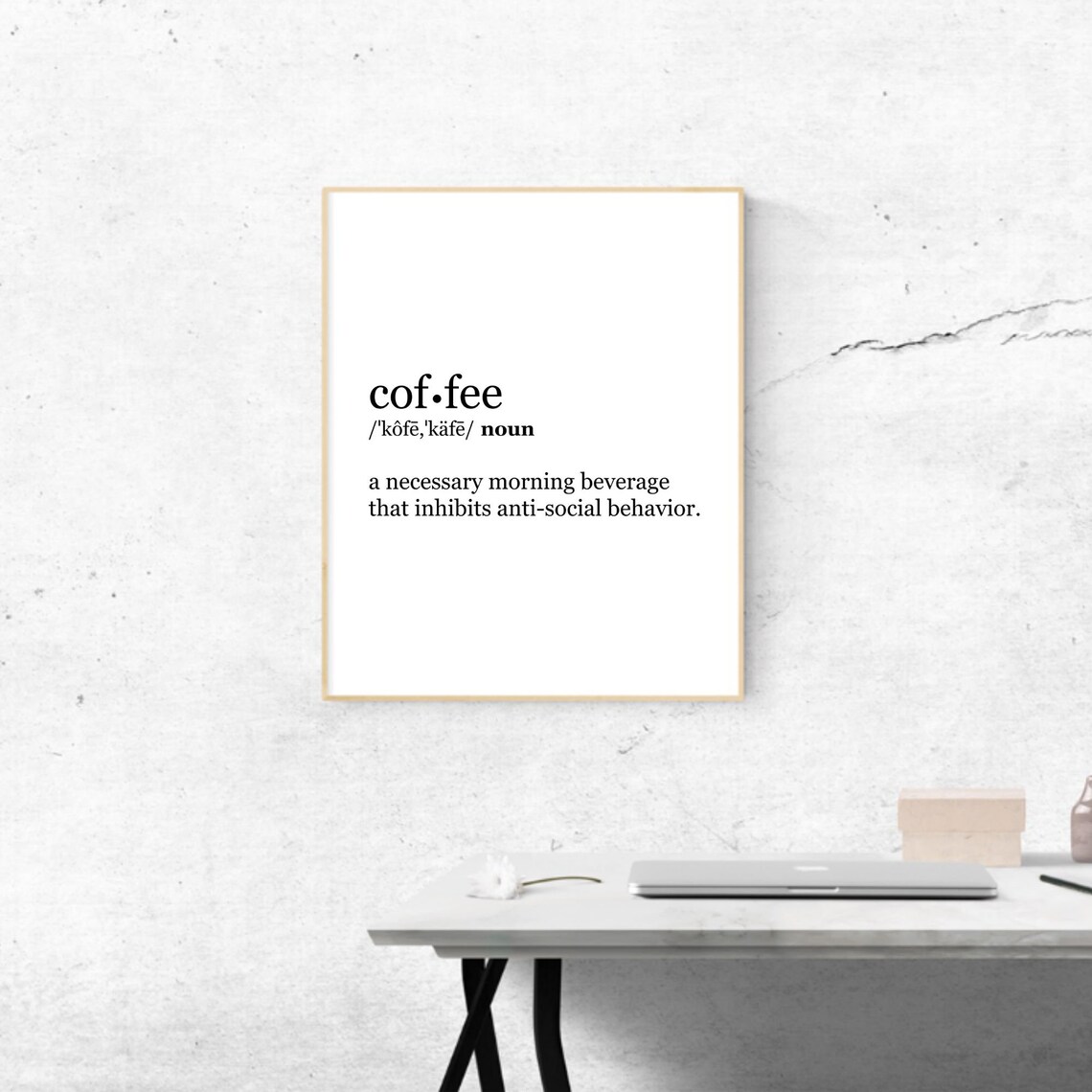 Coffee Definition | Digital Download | SVG | PDF | JPG | Printable Art ...