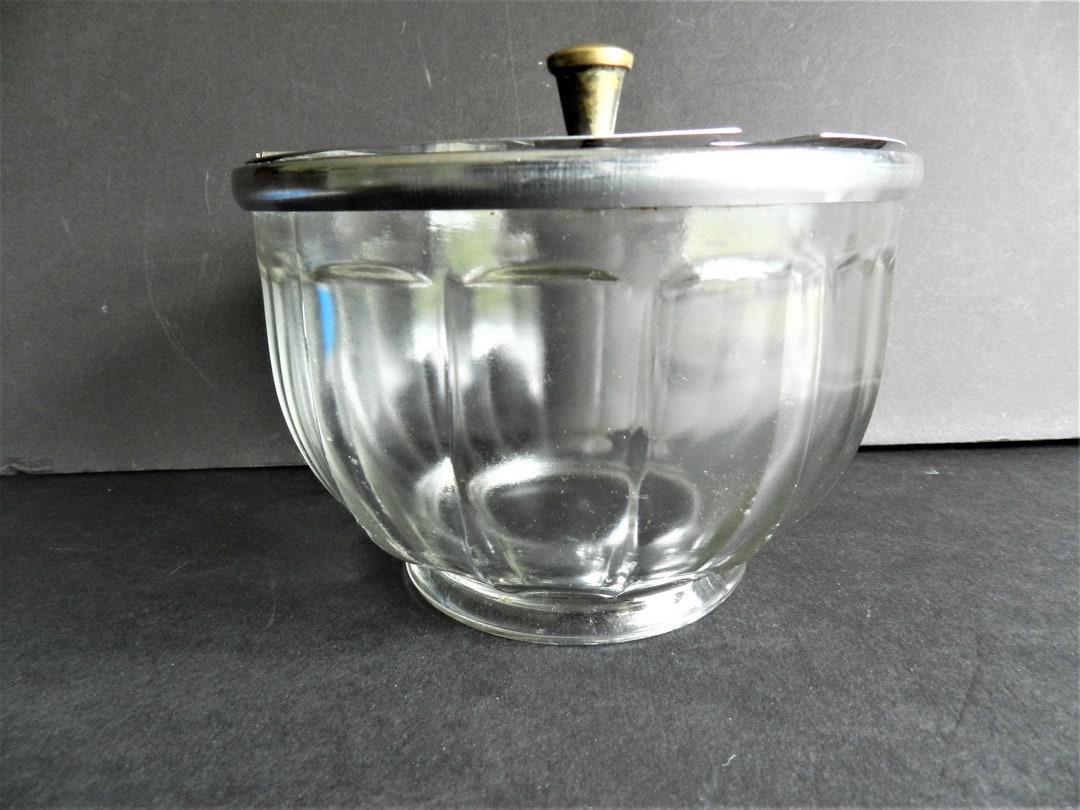 Restaurant Sugar Bowl, Covered Sugar Bowl, Retro Diner Sugar Bowl, Flip ...