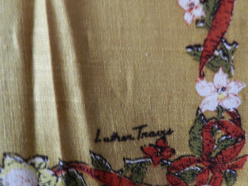 NOS 1970s Luther Travis Towel Gold Floral Towel Flowers - Etsy