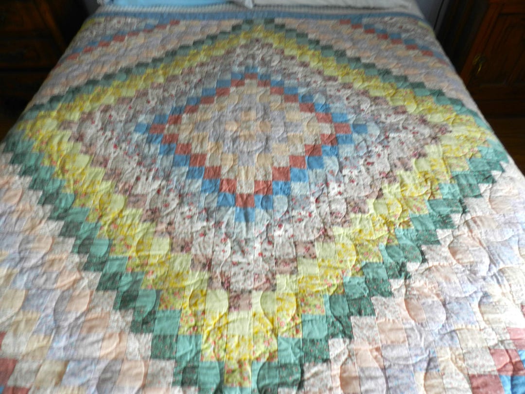 Vintage Arch Quilt, Cotton, Twin, Full - Etsy