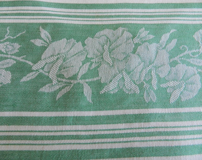 Green Damask Tablecloth - Etsy