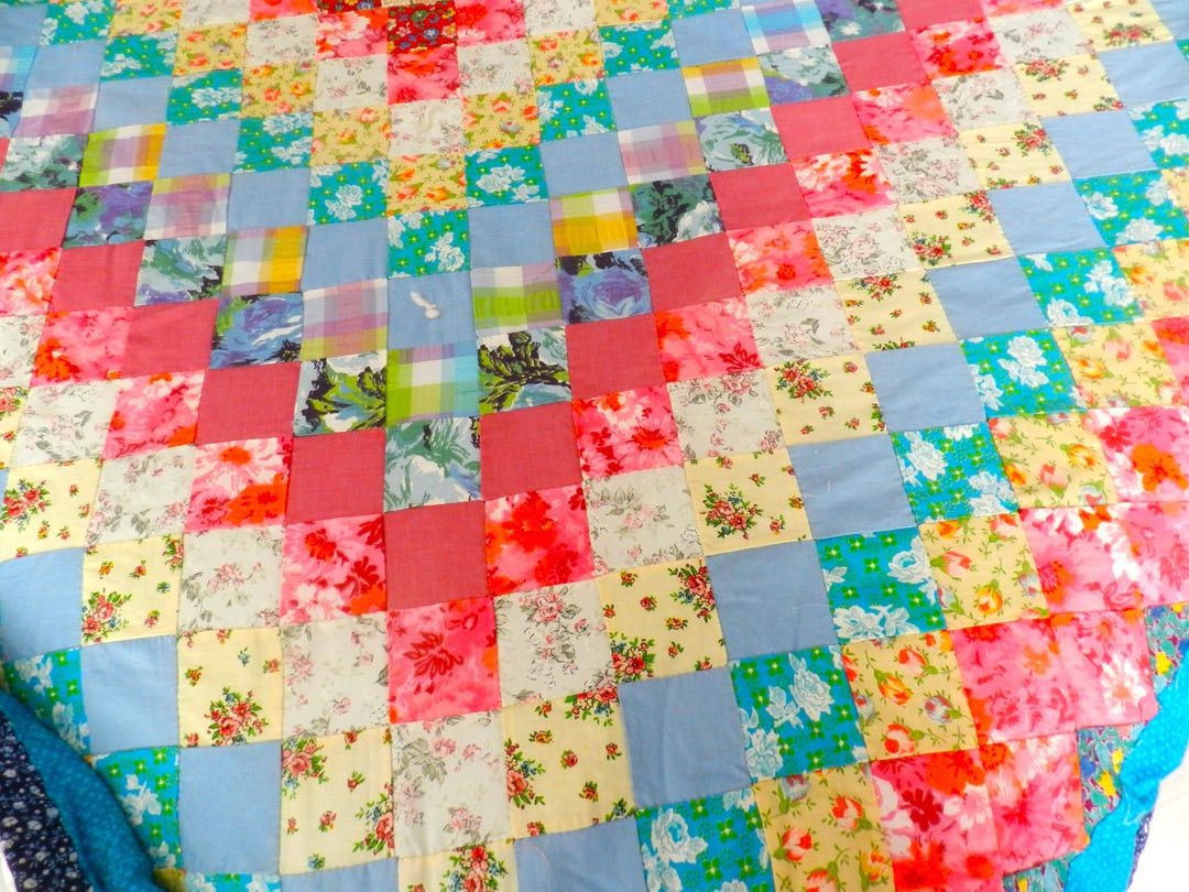 Never Used Handmade Quilt, Full, Queen, Patchwork - Etsy