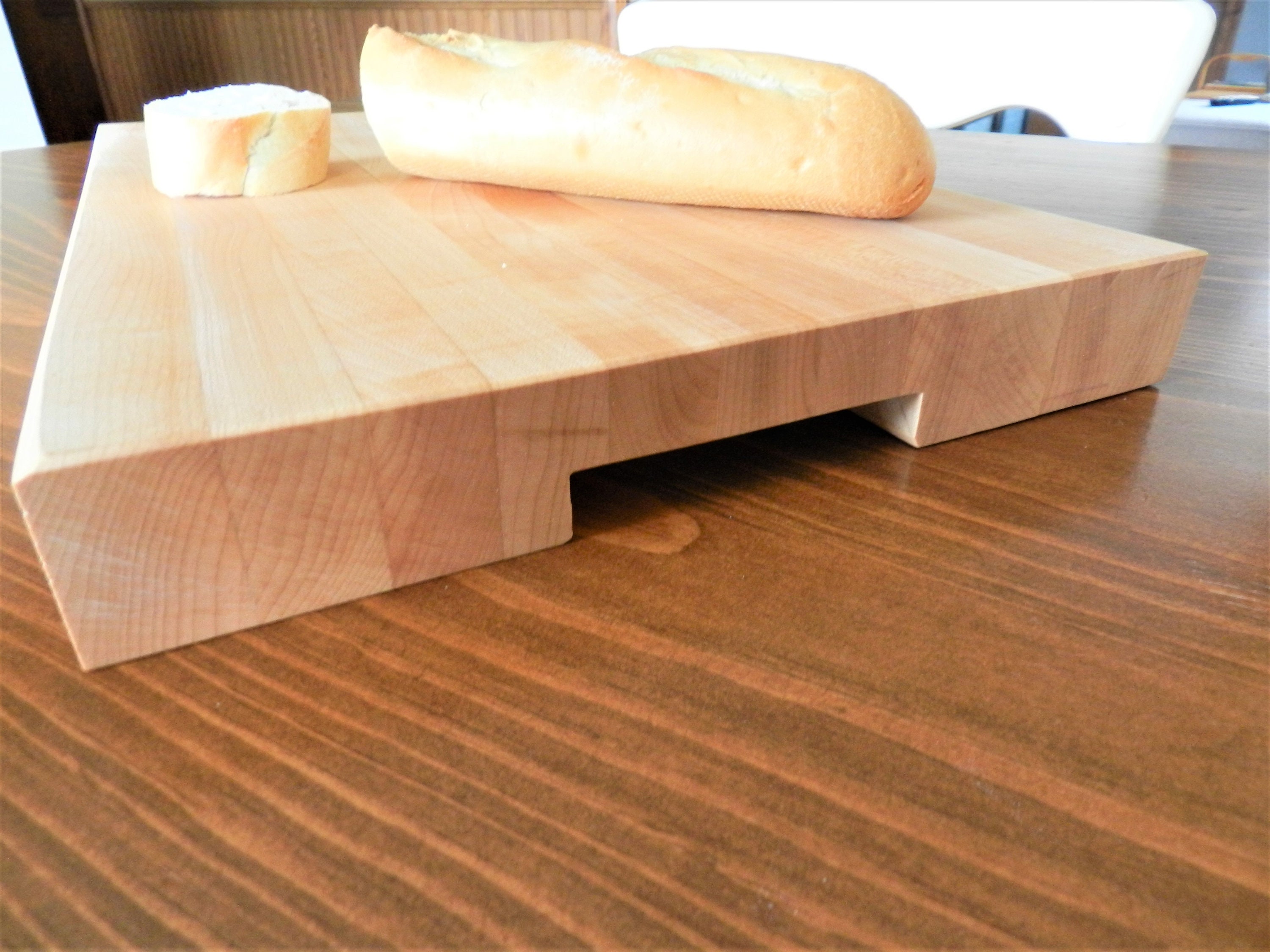 Carved Finger Groove Handle Routered Handle Cutting Board | Etsy