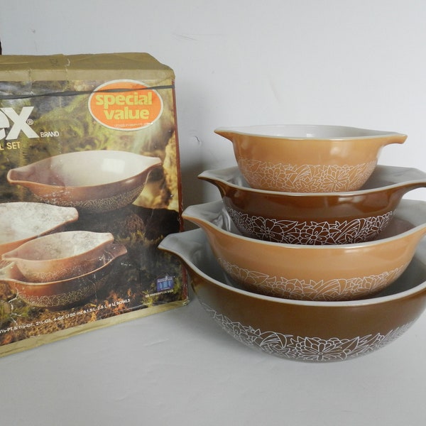 Pyrex Bowl Set - Etsy