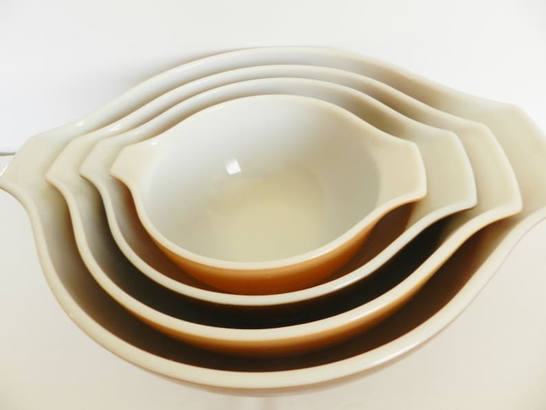 4pc Pyrex Woodland Set 1970s Pyrex Woodland Cinderella Bowl - Etsy