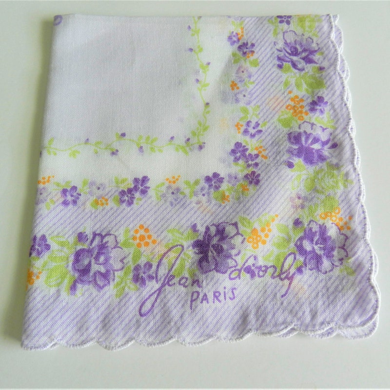 Purple Handkerchiefs - Etsy