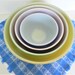 Pyrex Bowl Set, Primary Nesting Bowls, Pyrex Primary Bowls, Retro Pyrex ...