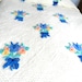 Royal Blue Plush Chenille, Full Blue Chenille Bedspread, Chenille ...