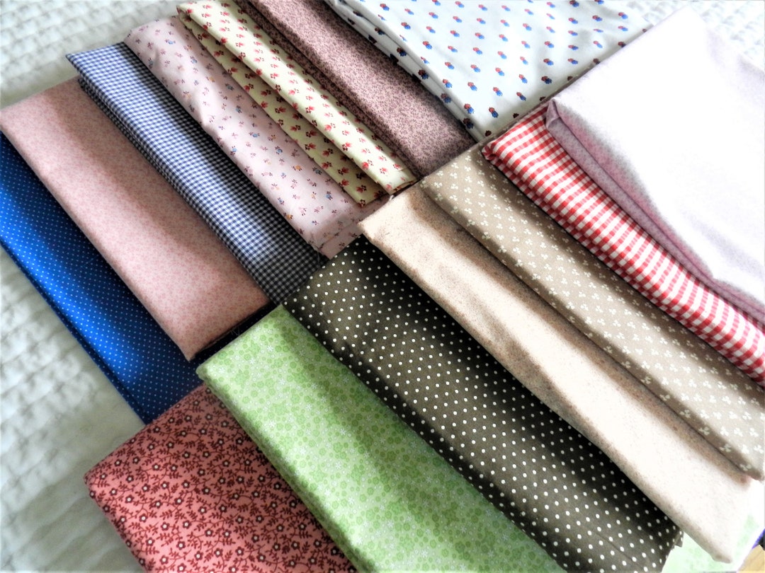 SALE Quilting Fabric Lot, 5 Lb Box, Cotton Fabric, Crafting Lot, Prints ...