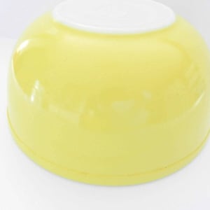 Pyrex Yellow Bowl, Mixing Bowl, Pyrex Bowl, Large Yellow Bowl, Large ...