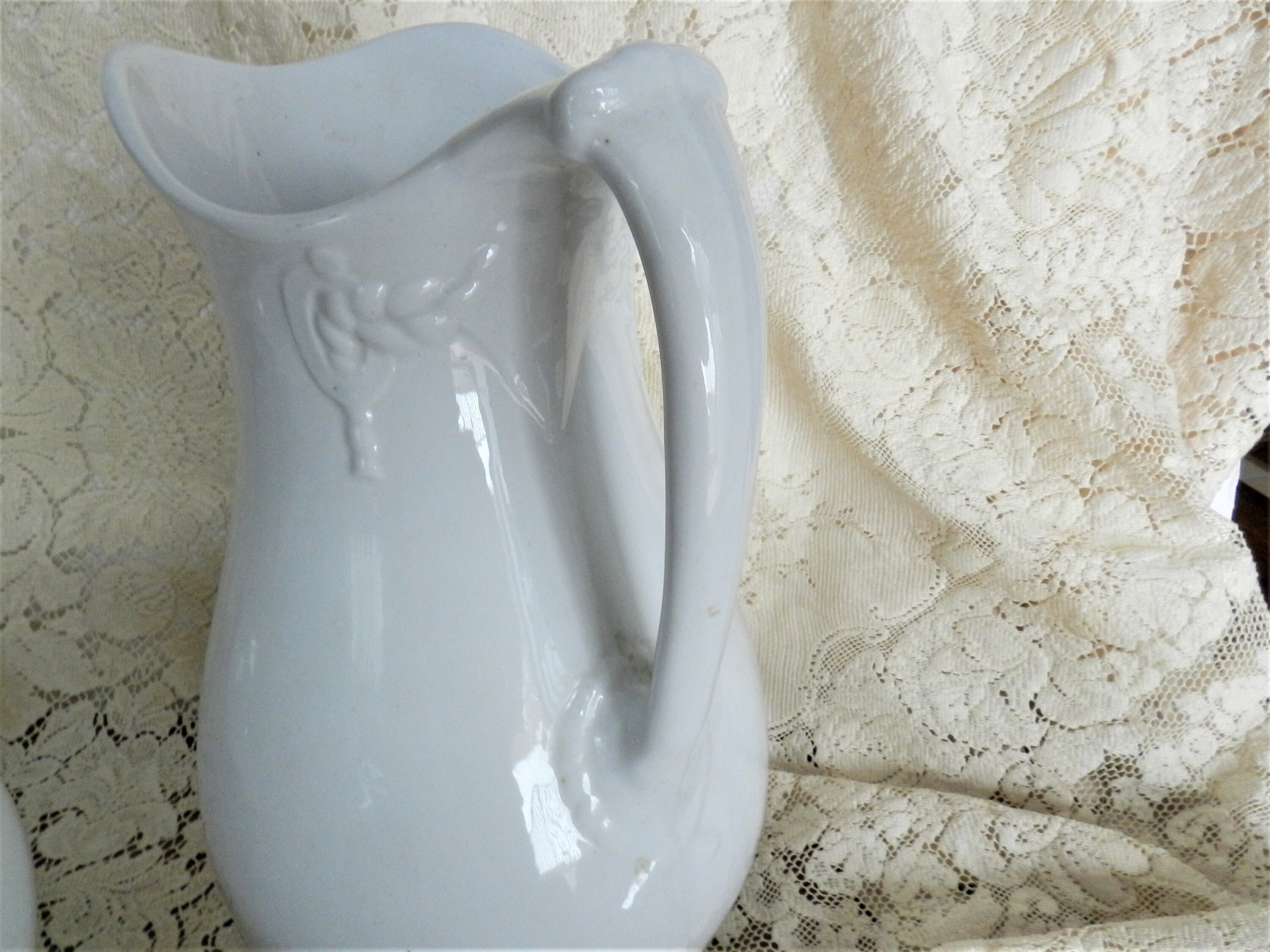 Charles Meakin Ironstone Bowl Ironstone White 1880s Anthony Shaw ...