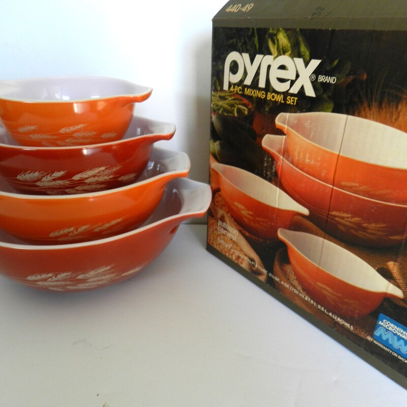 Pyrex Autumn Harvest - Etsy