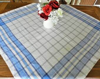 Blue Table Topper | Etsy