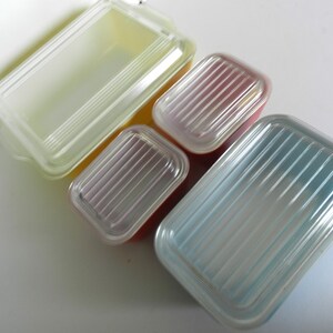 Pyrex Refrigerator Set, Primary Refrigerator Bowls, Pyrex Kitchen ...