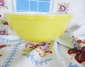Pyrex Yellow Bowl Mixing Bowl Pyrex Bowl Large Yellow Bowl - Etsy