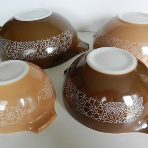 NOS Pyrex Woodland Set, 1970s Pyrex Woodland, Cinderella Bowl Set ...