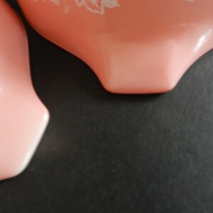 3 Pyrex Casseroles, Gooseberry Pink Set Casseroles, Pink Covered Dishes ...