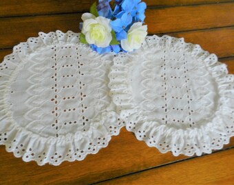 White Lace Doilies | Etsy