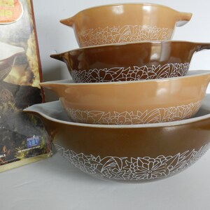 NOS Pyrex Woodland Set, 1970s - Etsy