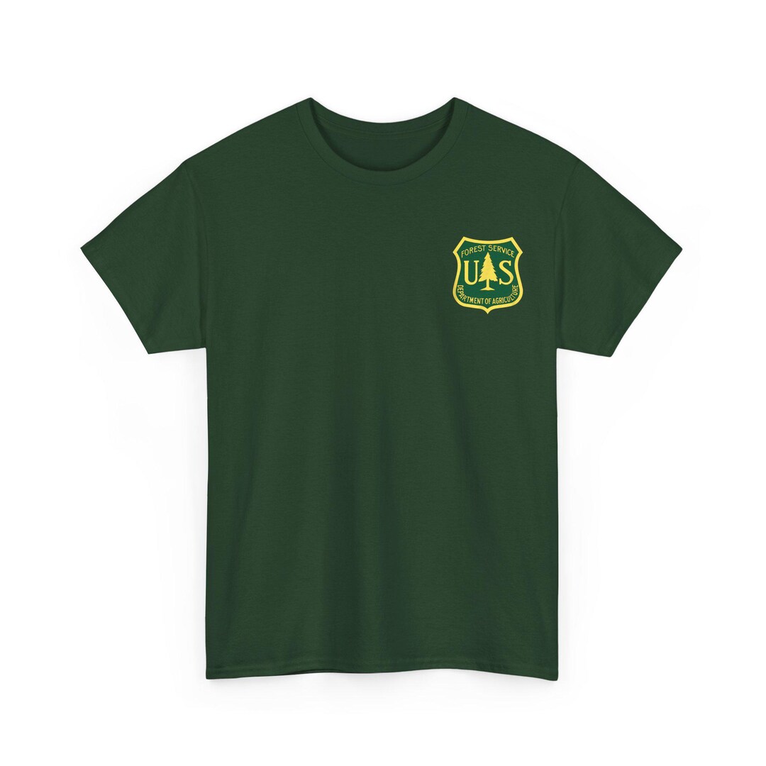 United States Forest Service Shirt , US Forest Service USDA Patch Shirt ...