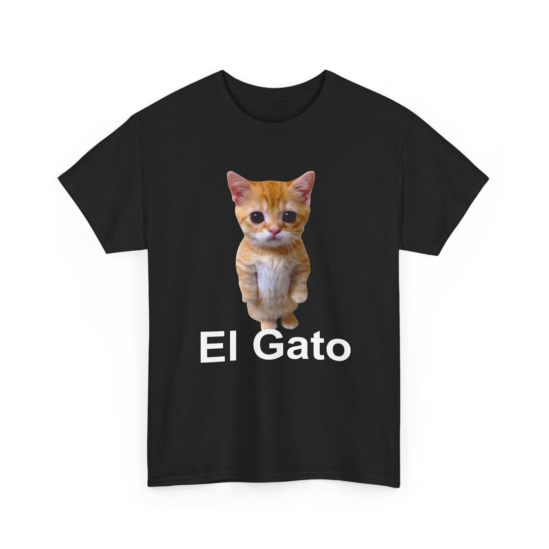El Gato Meme Sad Crying Cat Munchkin Kitty Meme Trendy T-shirt,el Gato ...