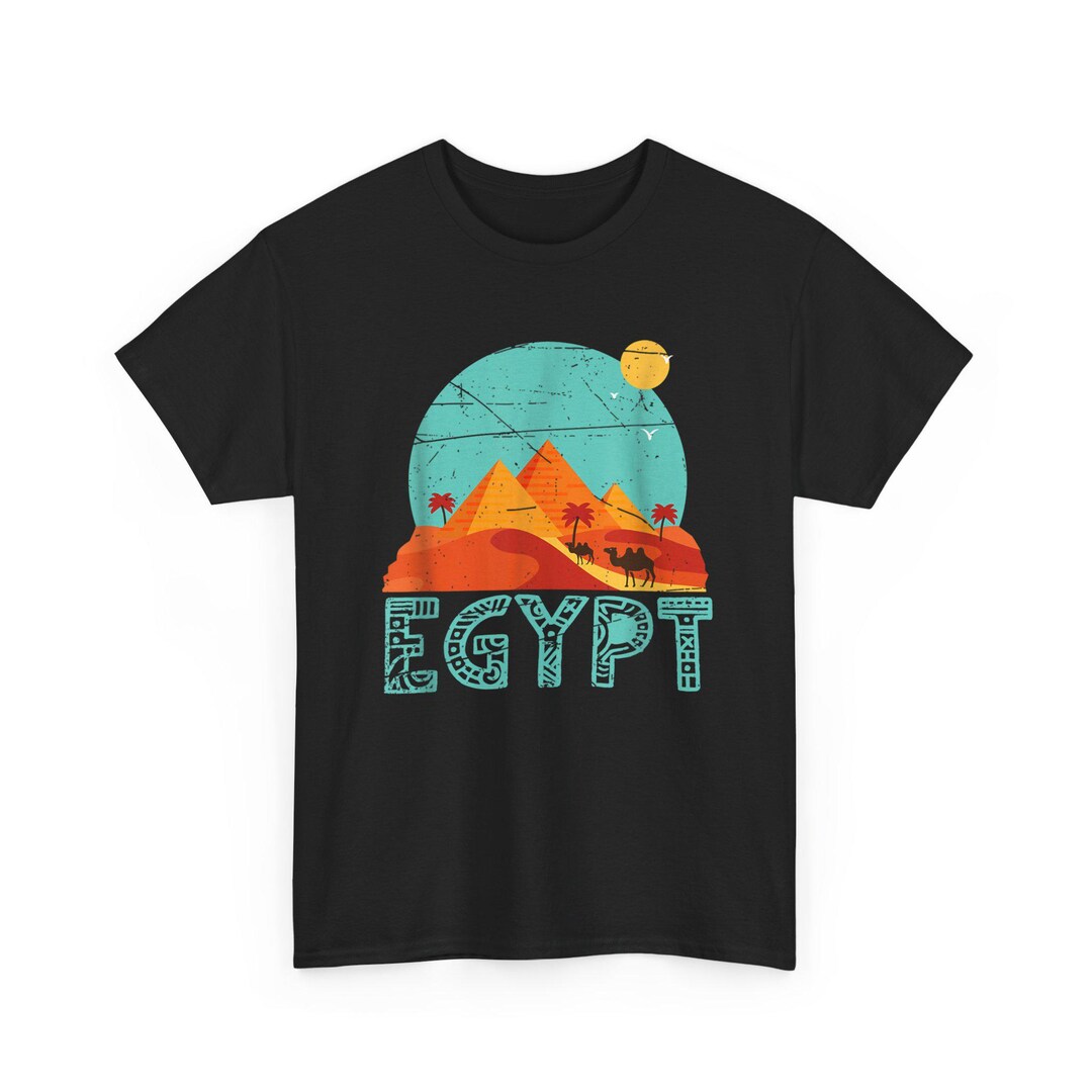 Ancient Egyptian Pyramids Tee, Egypt History Shirt, Desert Adventure ...