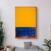 Mark Rothko Green and Yellow Poster, Mark Rothko Extra Large Print ...