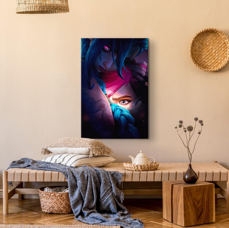Arcane Jinx Art Print: TV Series Poster, Game Room Decor - Etsy