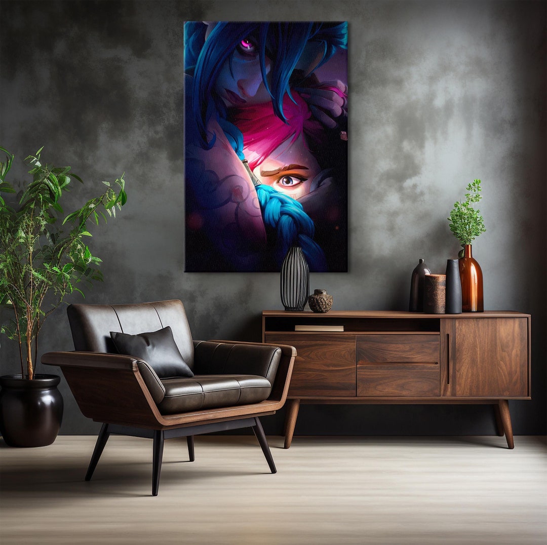 Arcane Jinx Art Print: TV Series Poster, Game Room Decor - Etsy